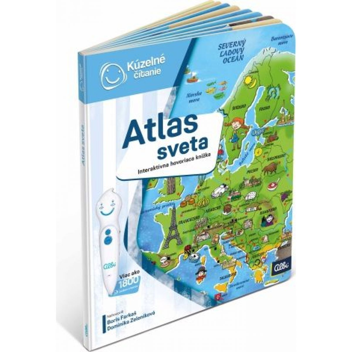 Albi Kúzelné čítanie Kniha Atlas sveta SK | Maxíkovy hračky