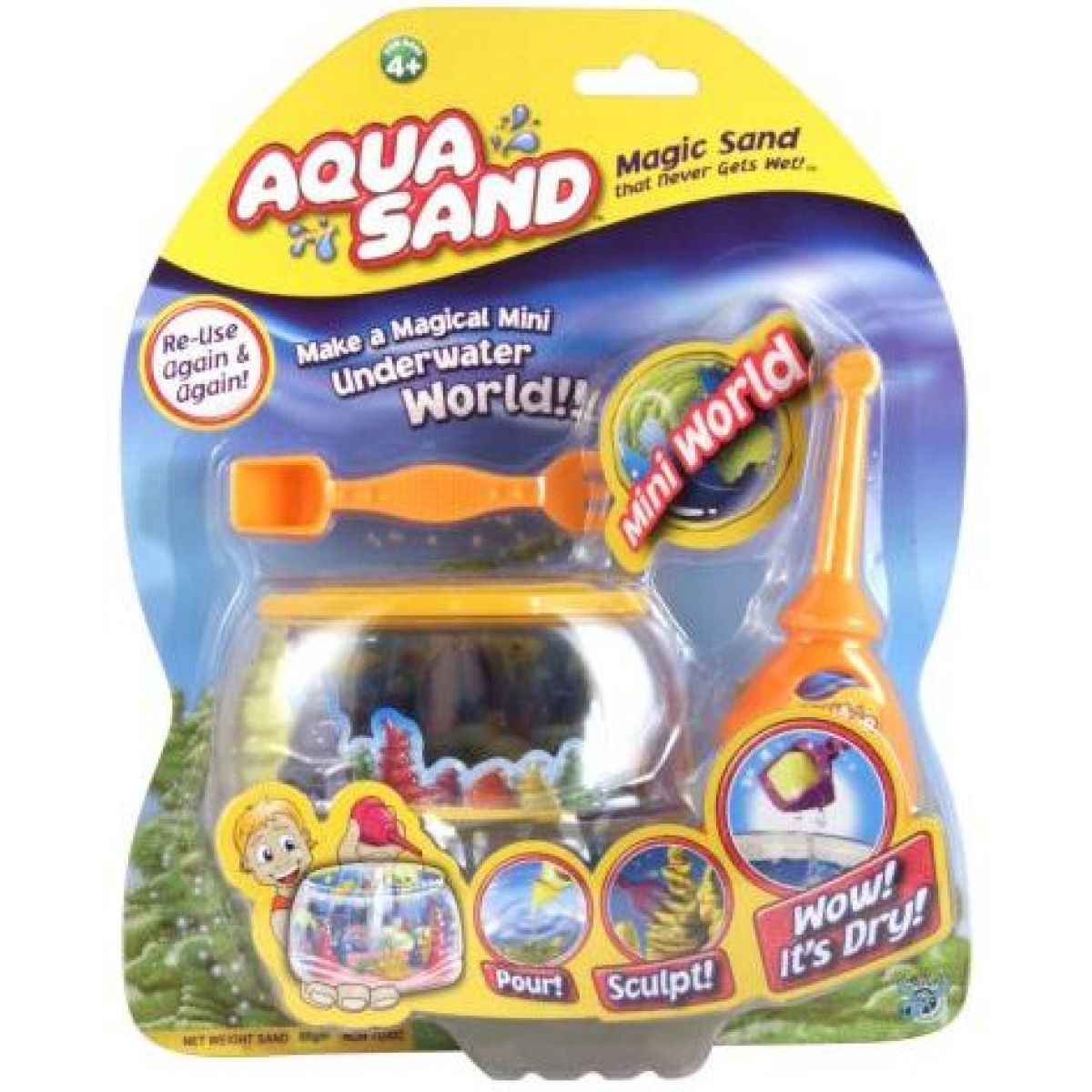 Aqua sand mini set s akváriem | Maxíkovy hračky