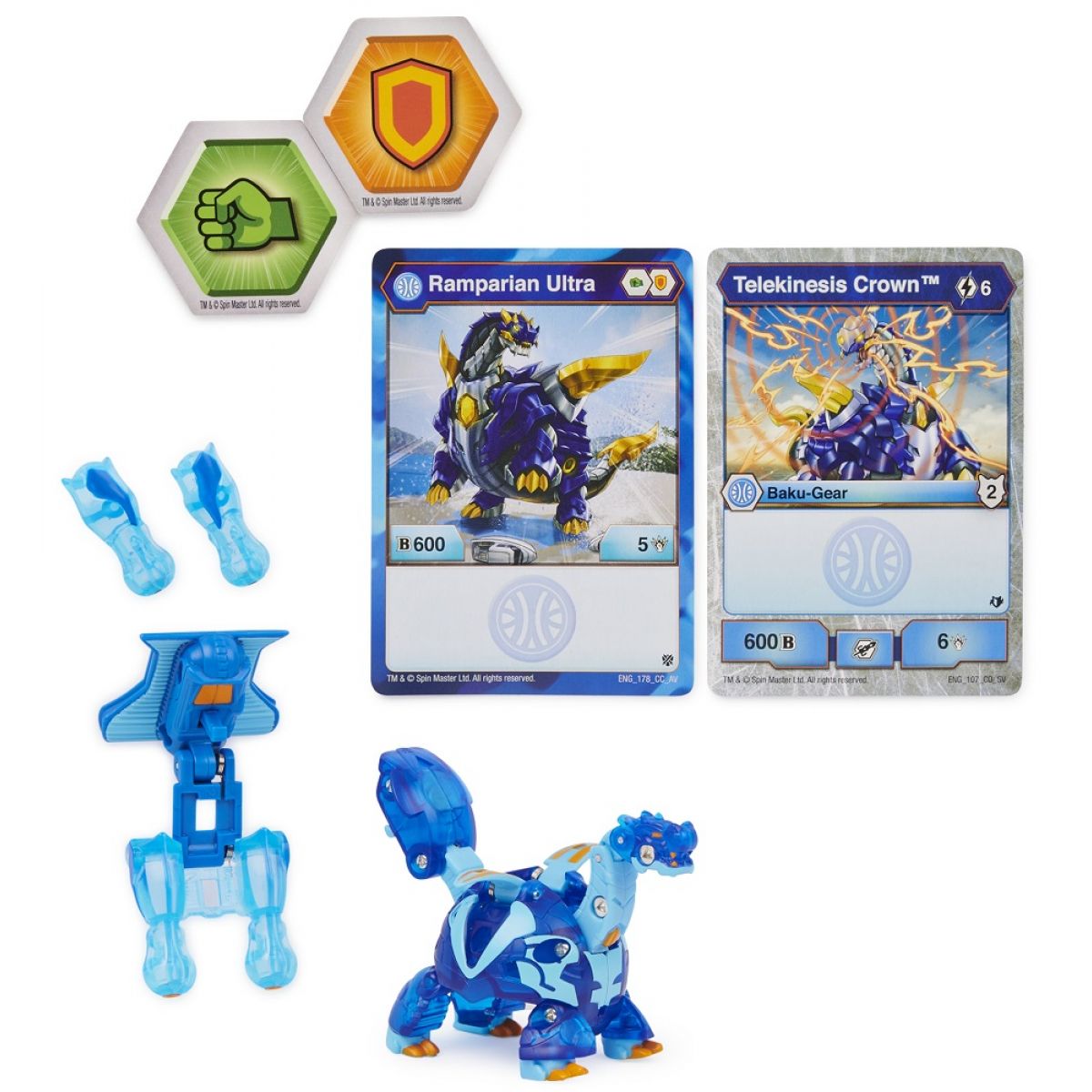 Bakugan bojovník s přídavnou výstrojí s2 Ramparian Ultra Baku Gear ...
