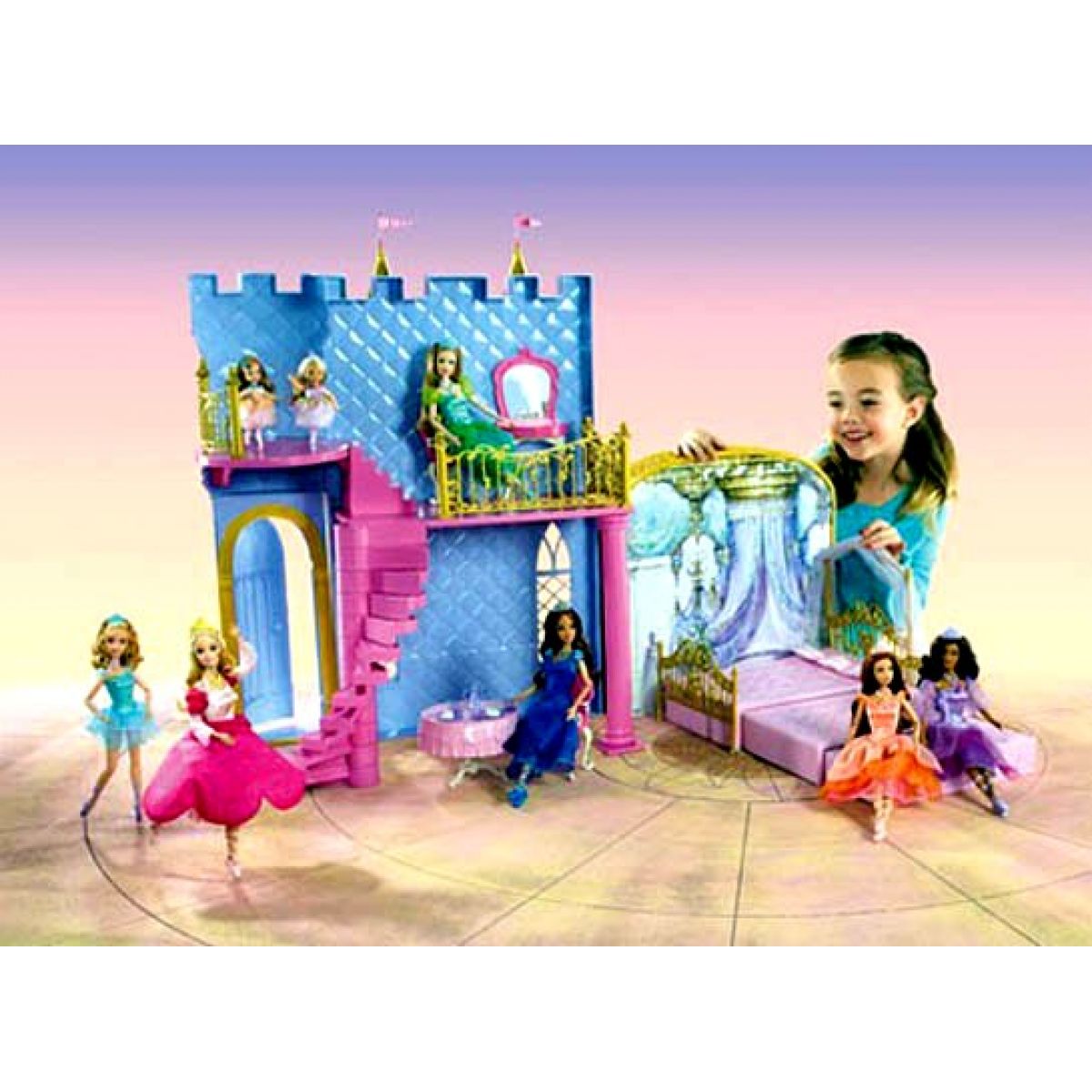 Barbie Zámek pro tancující Barbie Mattel | Maxíkovy hračky
