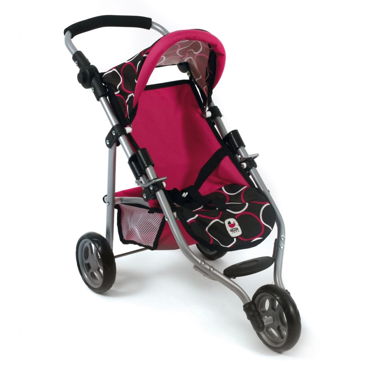 Bayer Chic Kočárek pro panenky Lola - Fuchsia orbit | Maxíkovy hračky