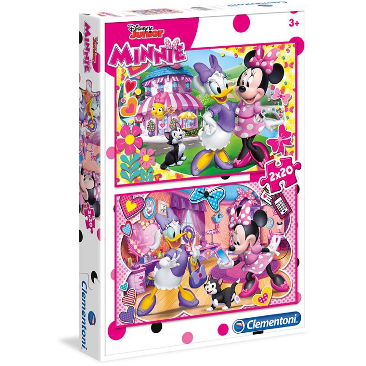 Clementoni Disney Puzzle Minnie 2 x 20 dílků | Maxíkovy hračky