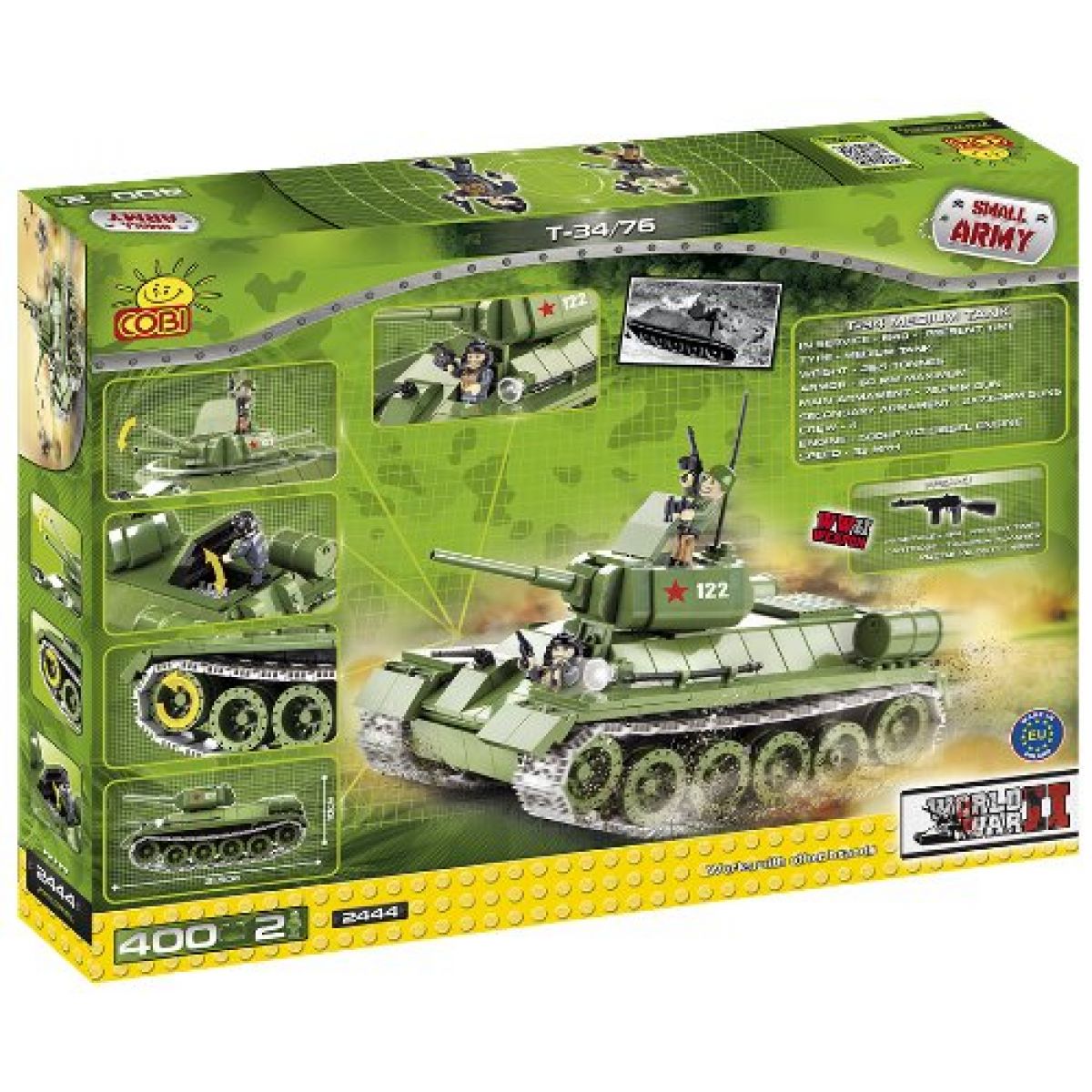 Cobi 2438 Malá armáda Tank T34 | Maxíkovy hračky