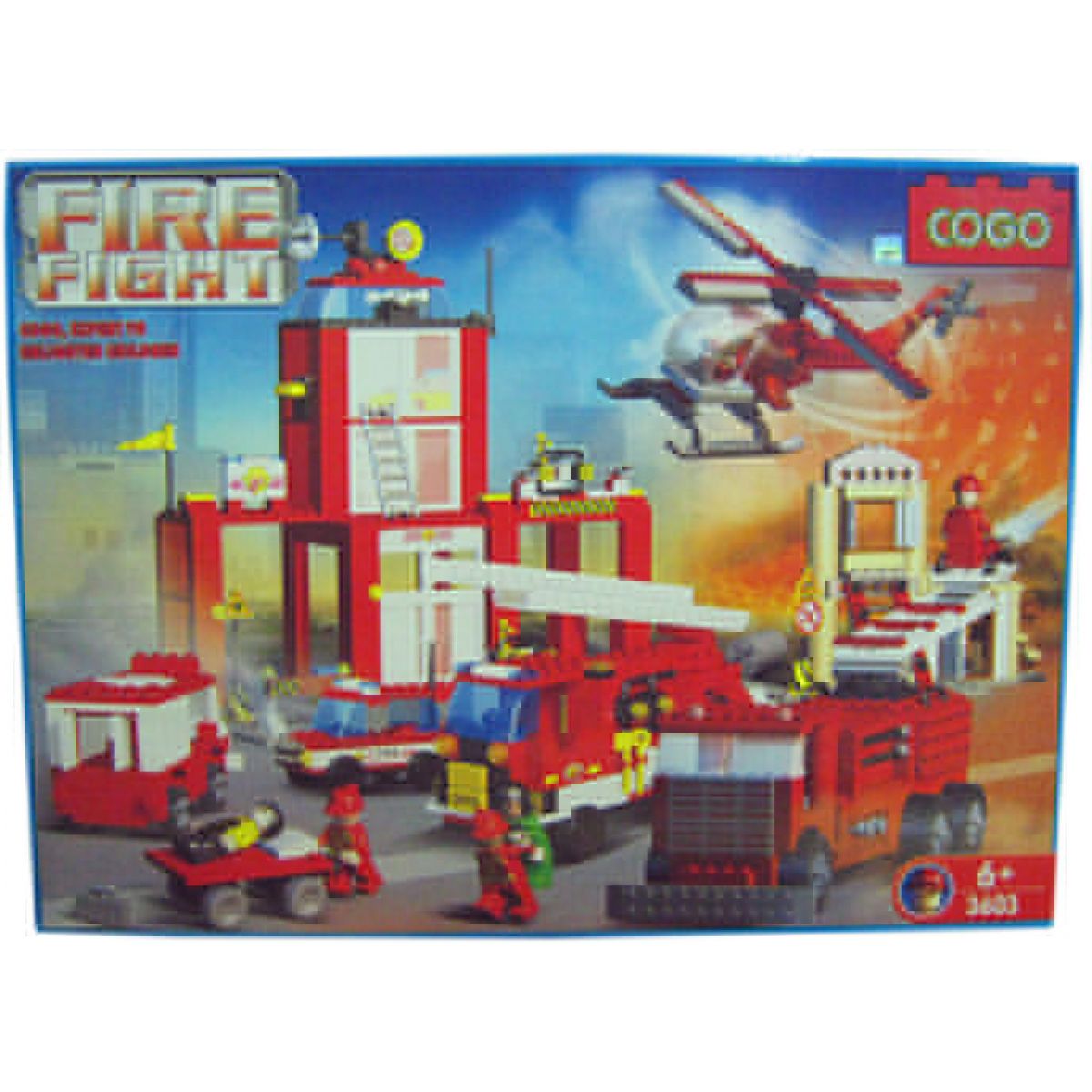 COGO Stavebnice Hasiči 3603 | Maxíkovy hračky