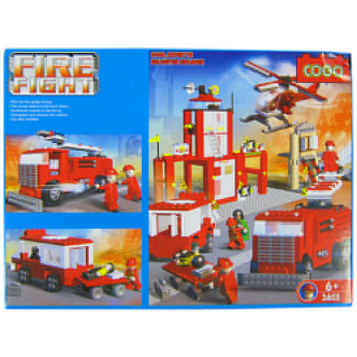 COGO Stavebnice Hasiči 3603 | Maxíkovy hračky