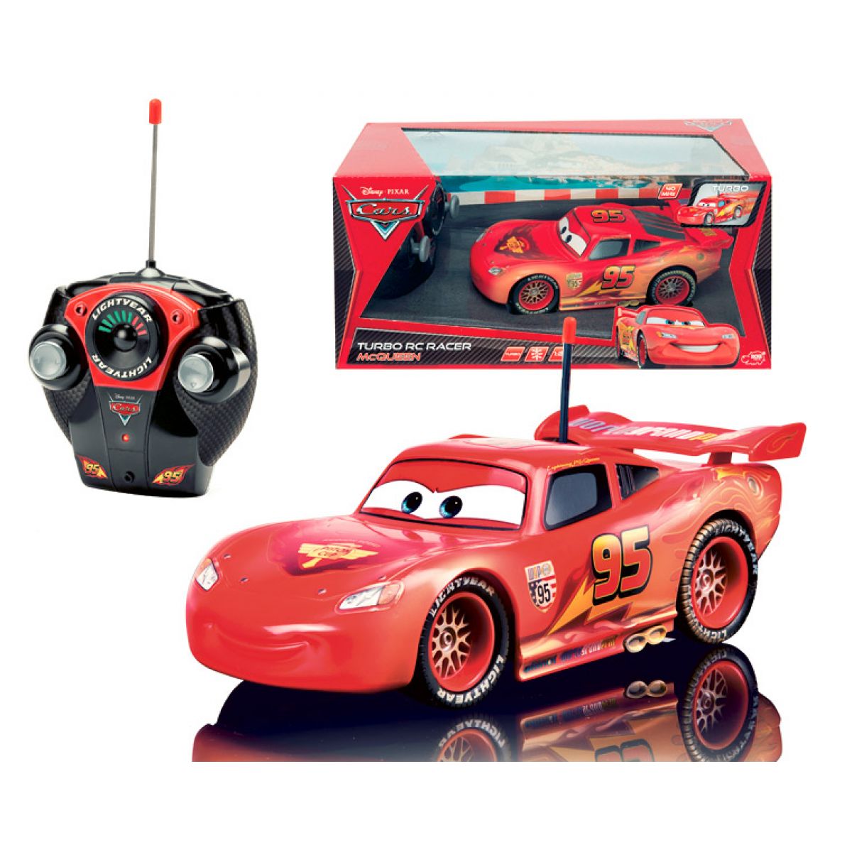 Dickie RC Auto Cars Dirty Blesk McQueen 1:24 | Maxíkovy hračky