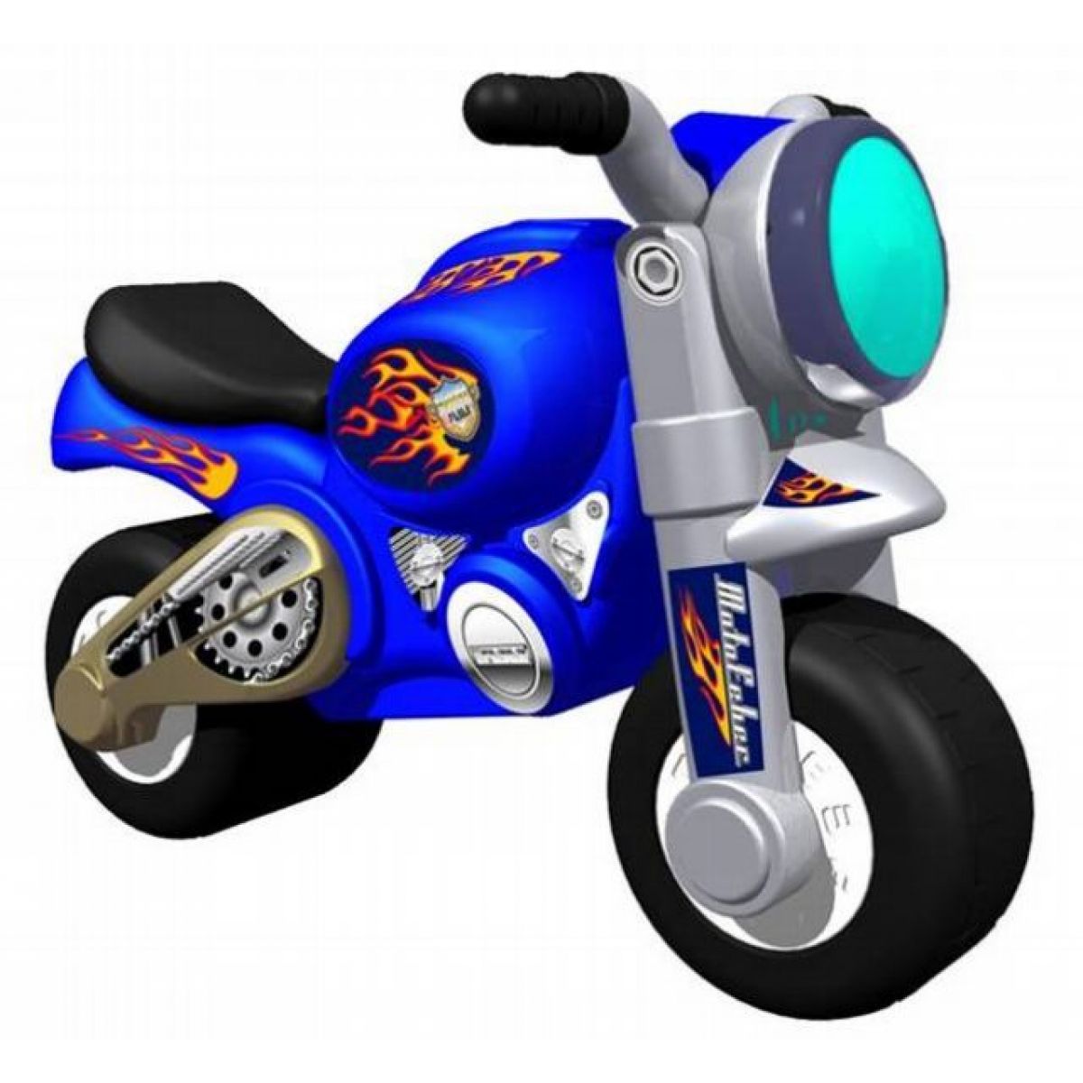 Feber Odstrkovadlo motorka - modrá | Maxíkovy hračky