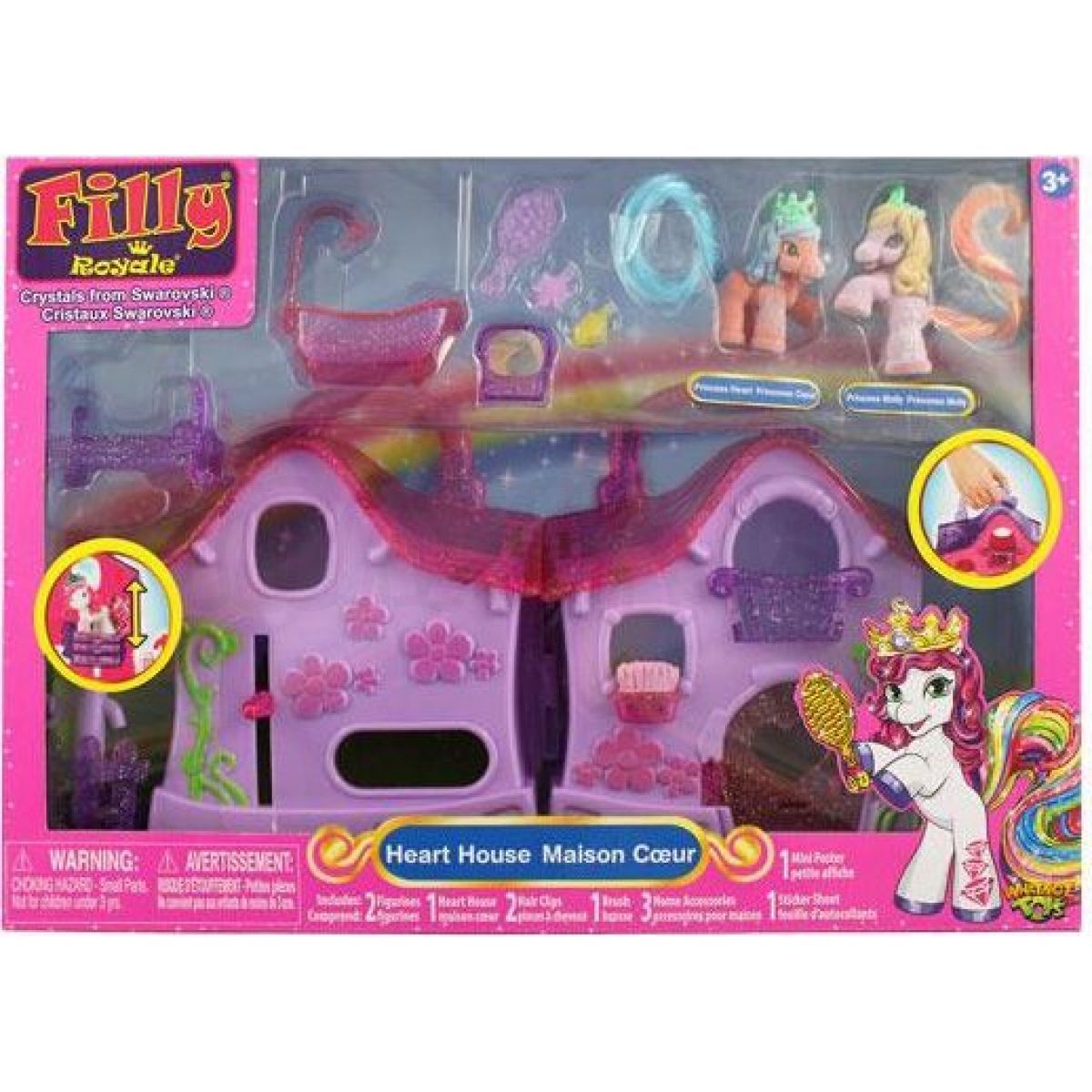Filly Royale sada domeček Fialový | Maxíkovy hračky