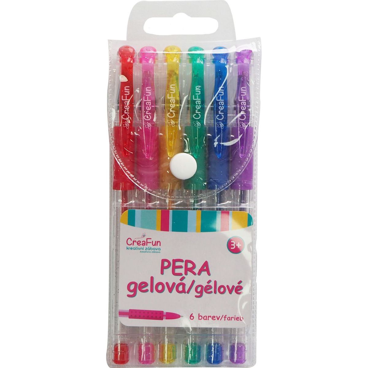 Gelová pera 6 barev | Maxíkovy hračky