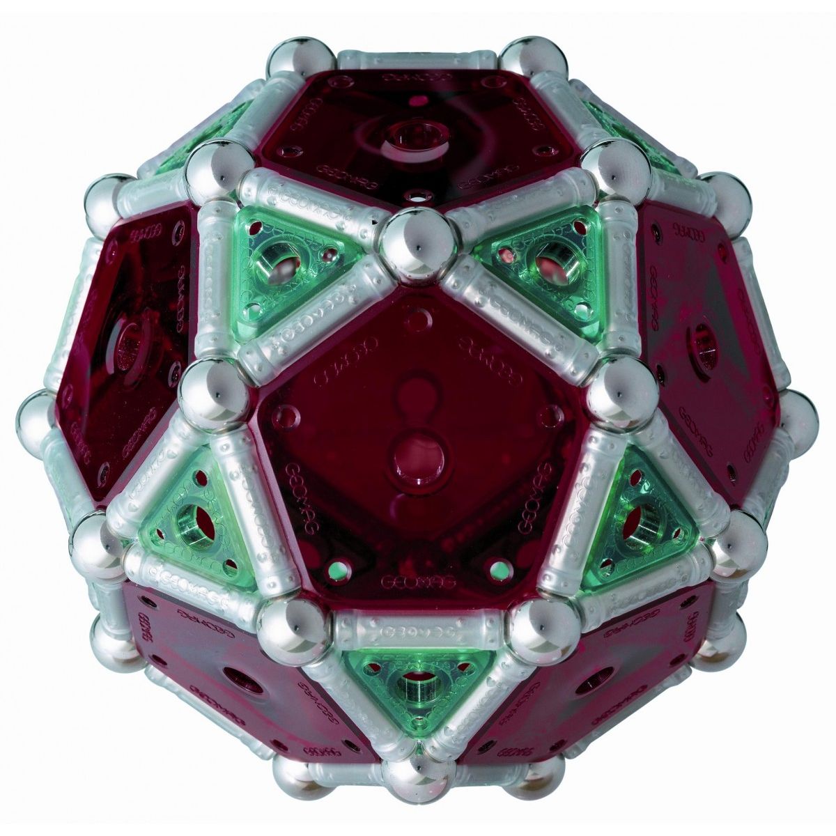 Geomag Pro panels 222 pcs - Krátké tyčky | Maxíkovy hračky