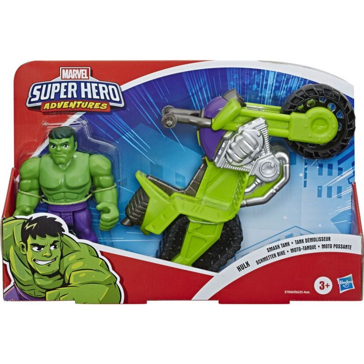 Hasbro Avengers Super Heroes figurka a motorka Hulk | Maxíkovy hračky