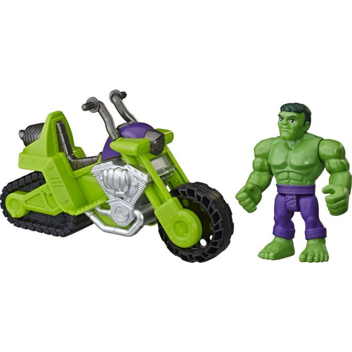 Hasbro Avengers Super Heroes figurka a motorka Hulk | Maxíkovy hračky