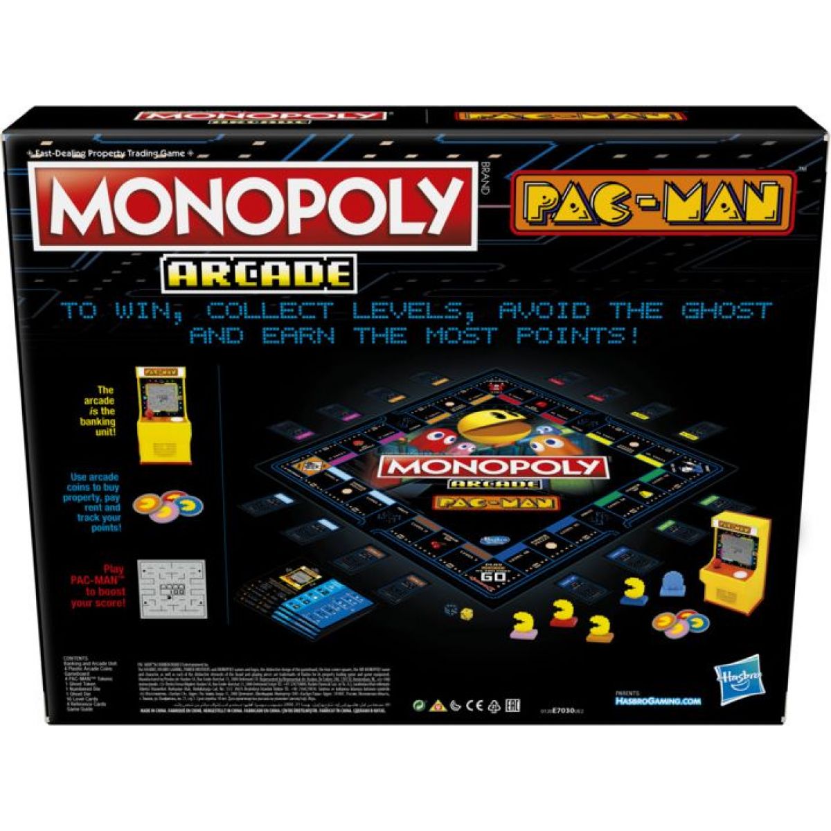 Hasbro Monopoly Arcade Pacman ENG verze - Poškozený obal | Maxíkovy hračky