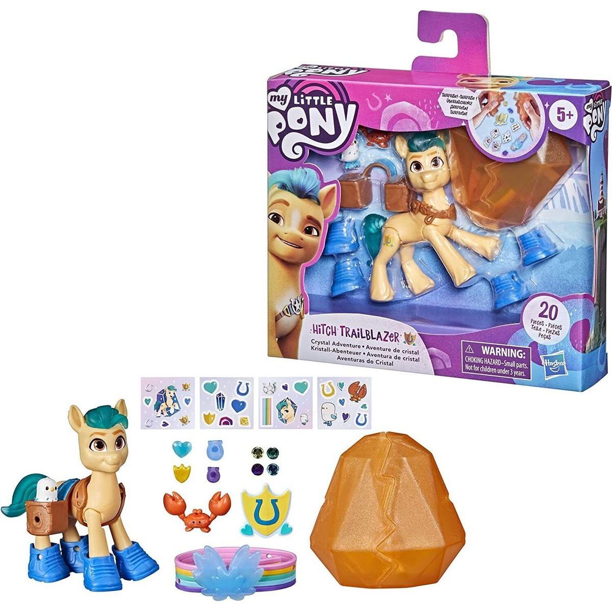 Hasbro My Little Pony Křišťálové dobrodružství s poníky Hitch ...