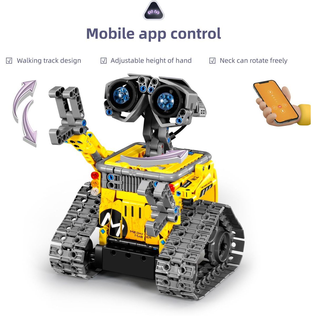 IM-MASTER stavebnice RC Interaktivní robosaurus 3 v 1 (430 dílků ...