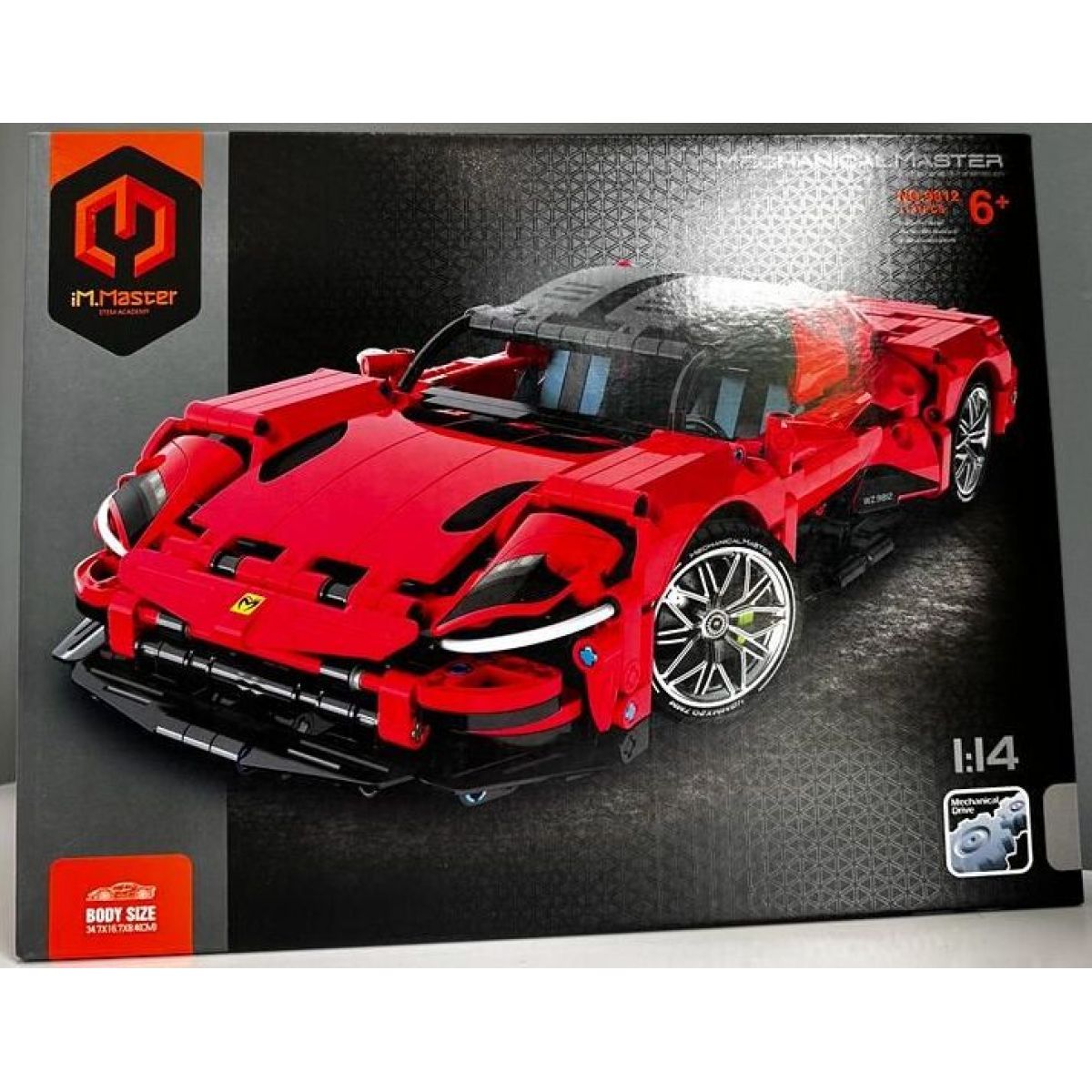 IM-MASTER stavebnice Supersportovní auto Supercar 1: 14 (1131 dílků ...