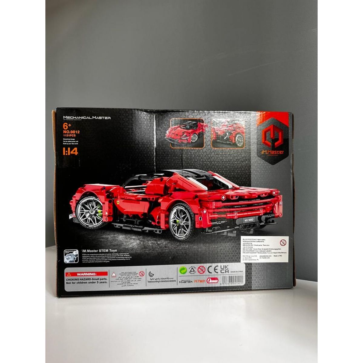 IM-MASTER stavebnice Supersportovní auto Supercar 1: 14 (1131 dílků ...