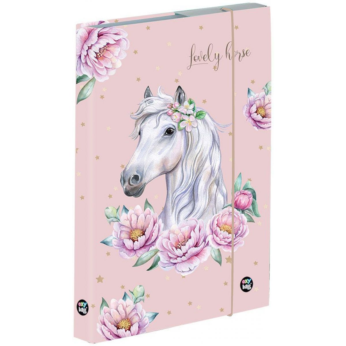 Karton P+P Box na sešity A5 Jumbo kůň romantic 2123 | Maxíkovy hračky