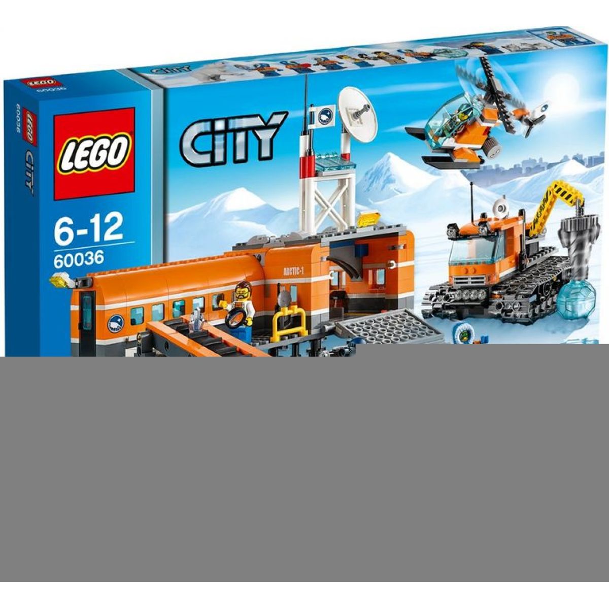 LEGO City 60036 Polární základní tábor - Poškozený obal | Maxíkovy hračky