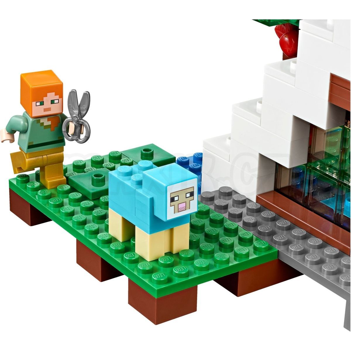 LEGO Minecraft 21134 Základna ve vodopádu | Maxíkovy hračky