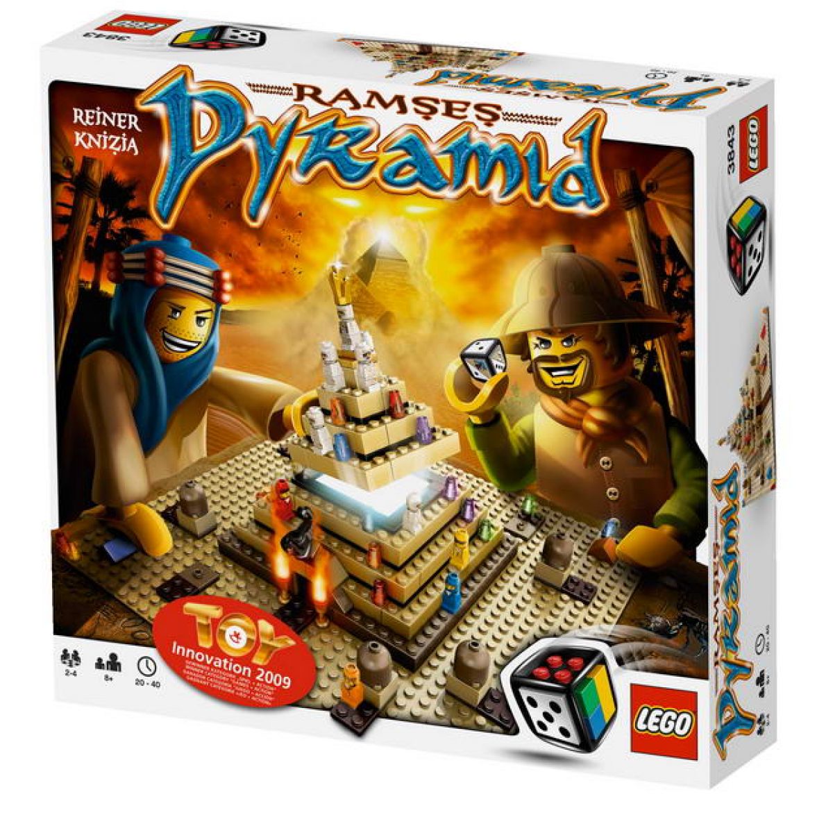 LEGO Stolní hra 3843 Ramsesova pyramida | Maxíkovy hračky