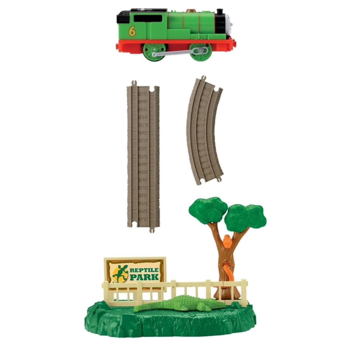 Mašinka Tomáš TrackMaster Sada - Reptile Park Set | Maxíkovy hračky