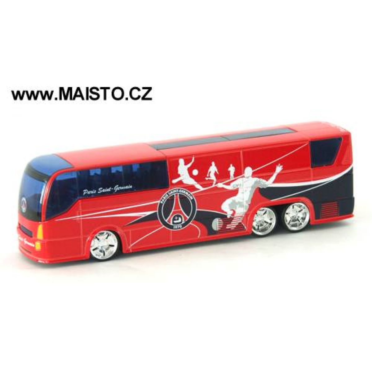 Maisto Bus Paris Saint-Germain - red | Maxíkovy hračky