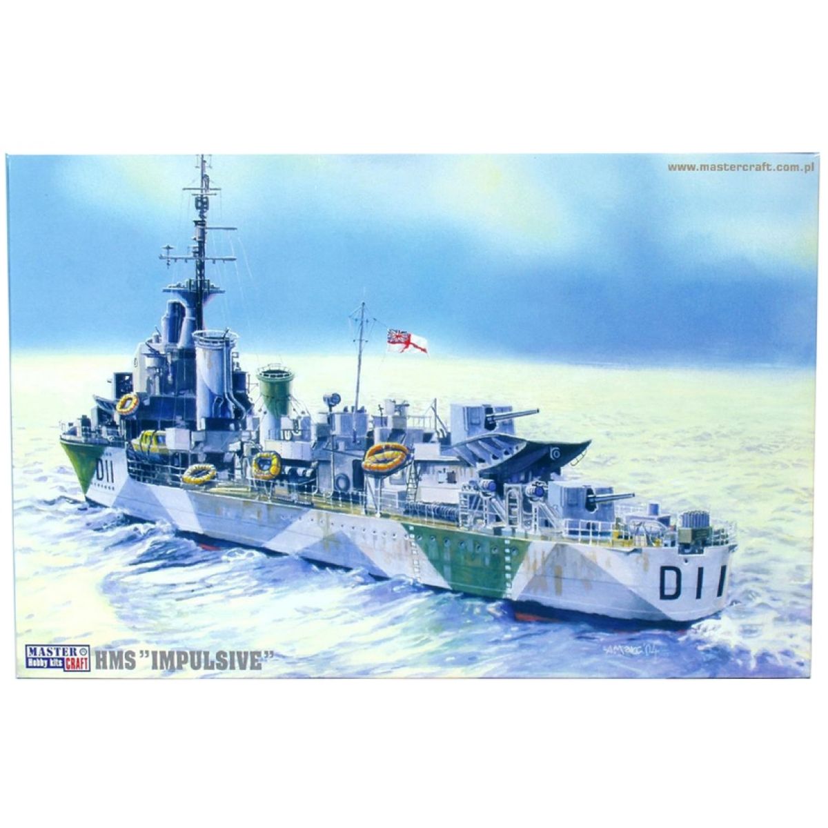 Master Craft Loď Hms Impulsive - Série III | Maxíkovy hračky