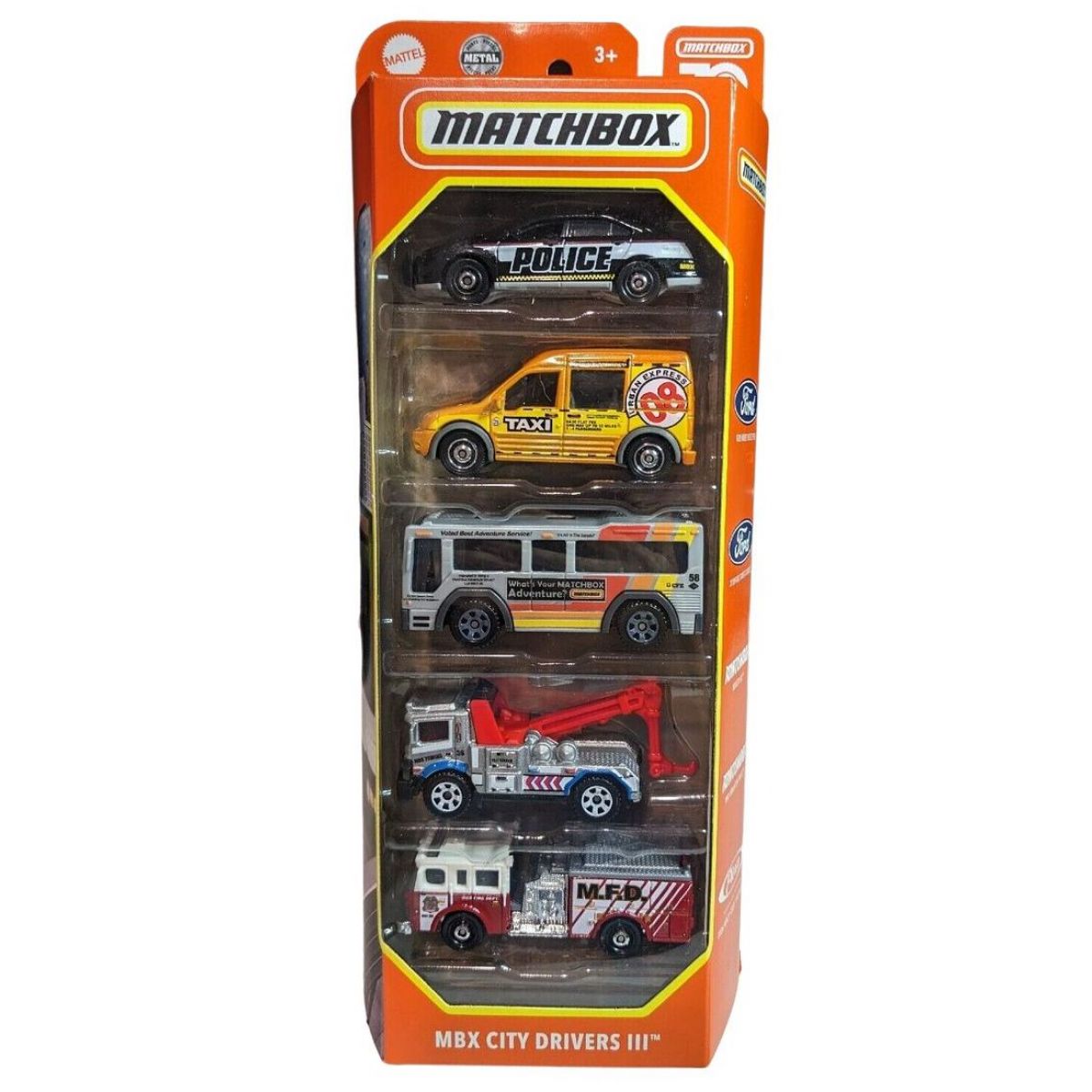 Matchbox Angličák 5ks City Drivers III | Maxíkovy hračky