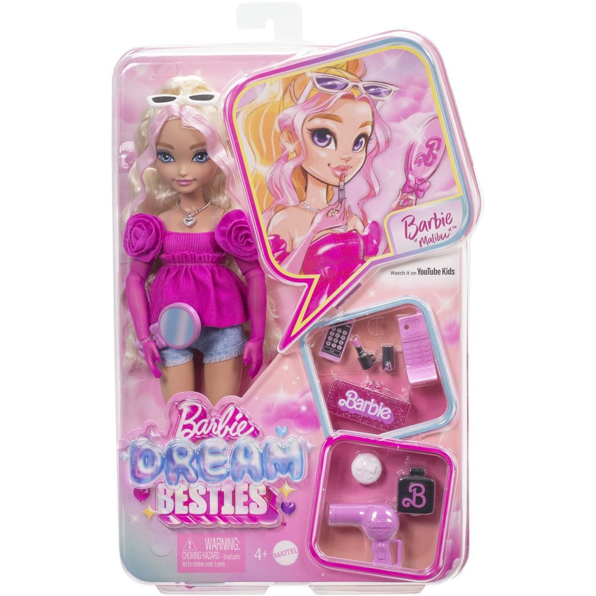 Mattel Barbie dream besties panenka Barbie Malibu | Maxíkovy hračky