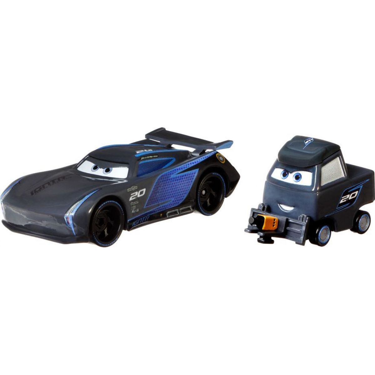 Mattel Cars 3 auta 2 ks Jackson Storm a Laura S | Maxíkovy hračky