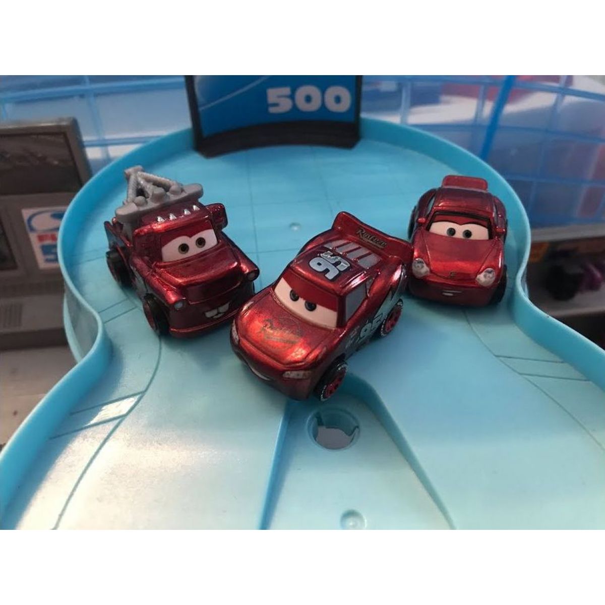 Mattel Cars 3 mini auta metal 3ks Racing Red | Maxíkovy hračky