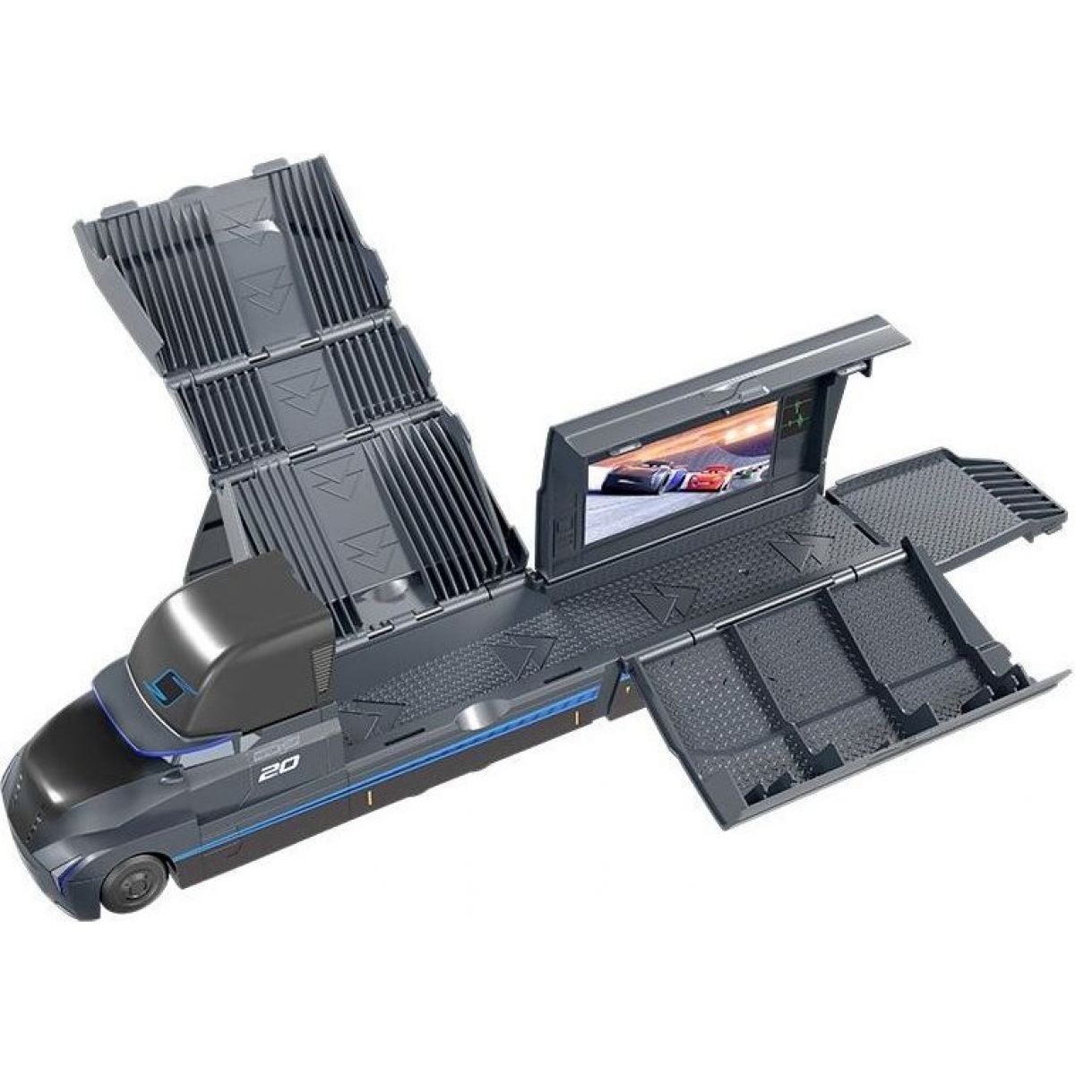 Mattel Cars 3 transportér Jackson Storm's | Maxíkovy hračky