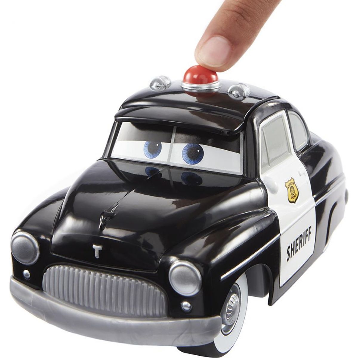 Mattel Cars interaktivní auta se zvuky Sheriff | Maxíkovy hračky