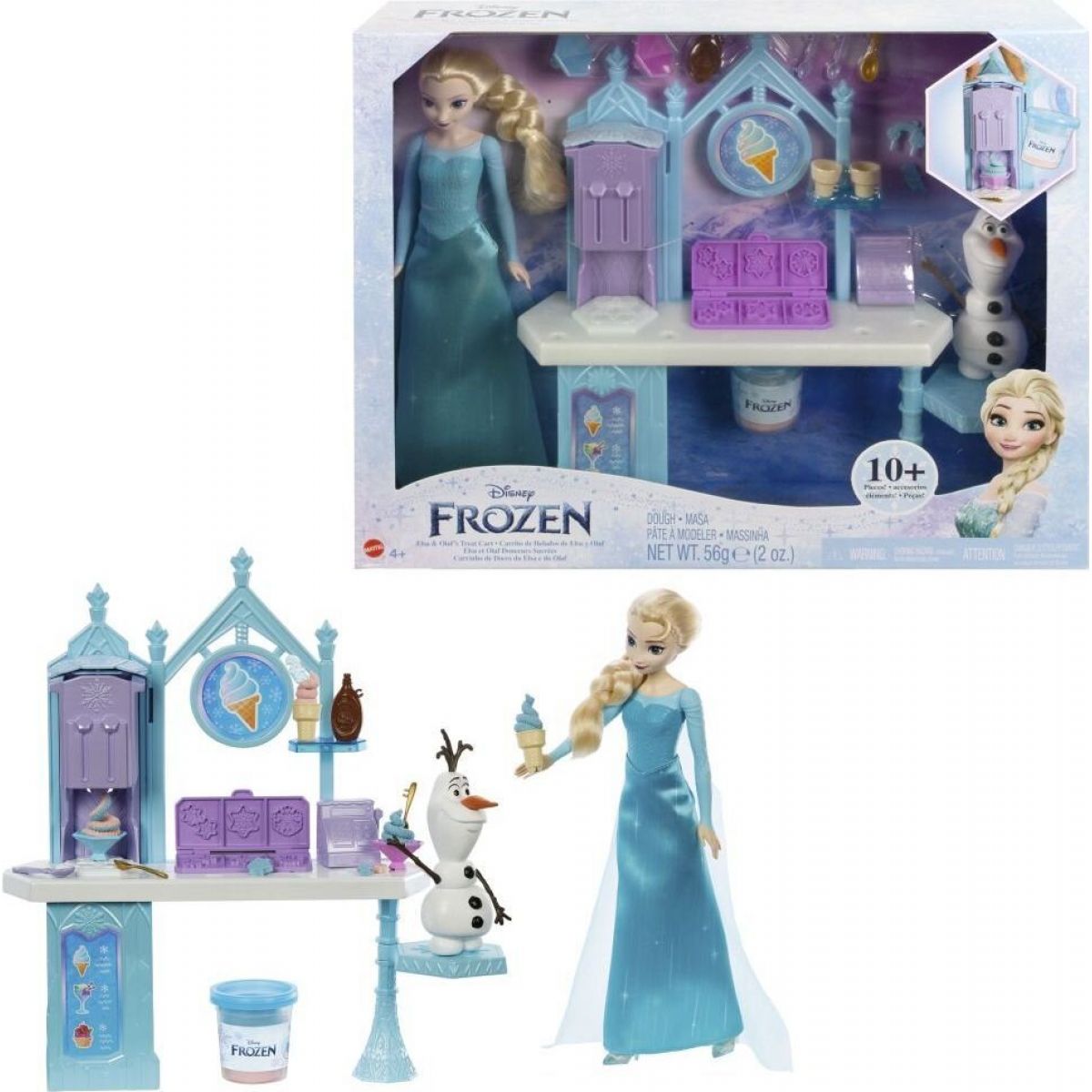 Mattel Frozen zmrzlinový stánek s Elsou a Olafem herní set | Maxíkovy ...
