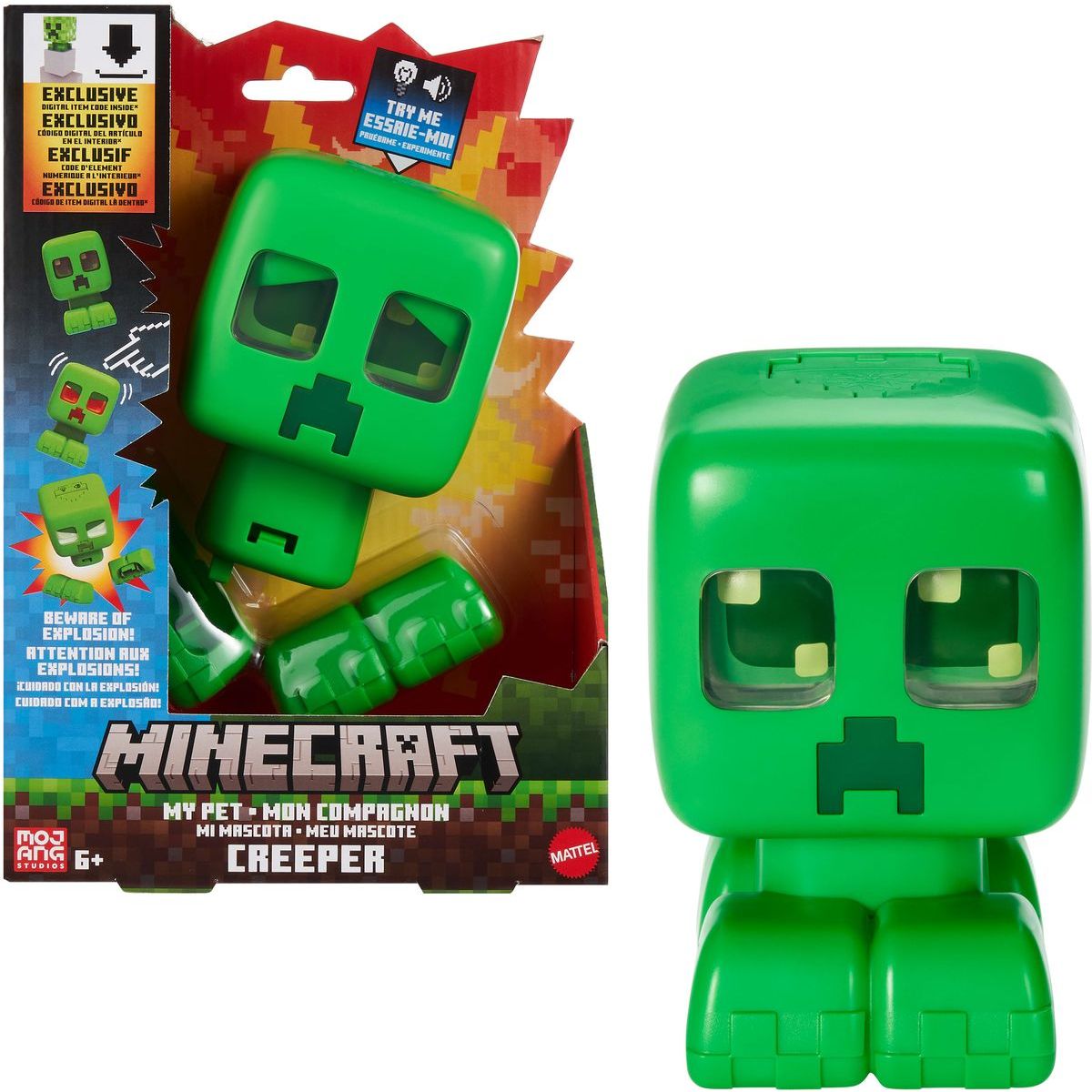 Mattel Minecraft můj mazlíček Creeper | Maxíkovy hračky