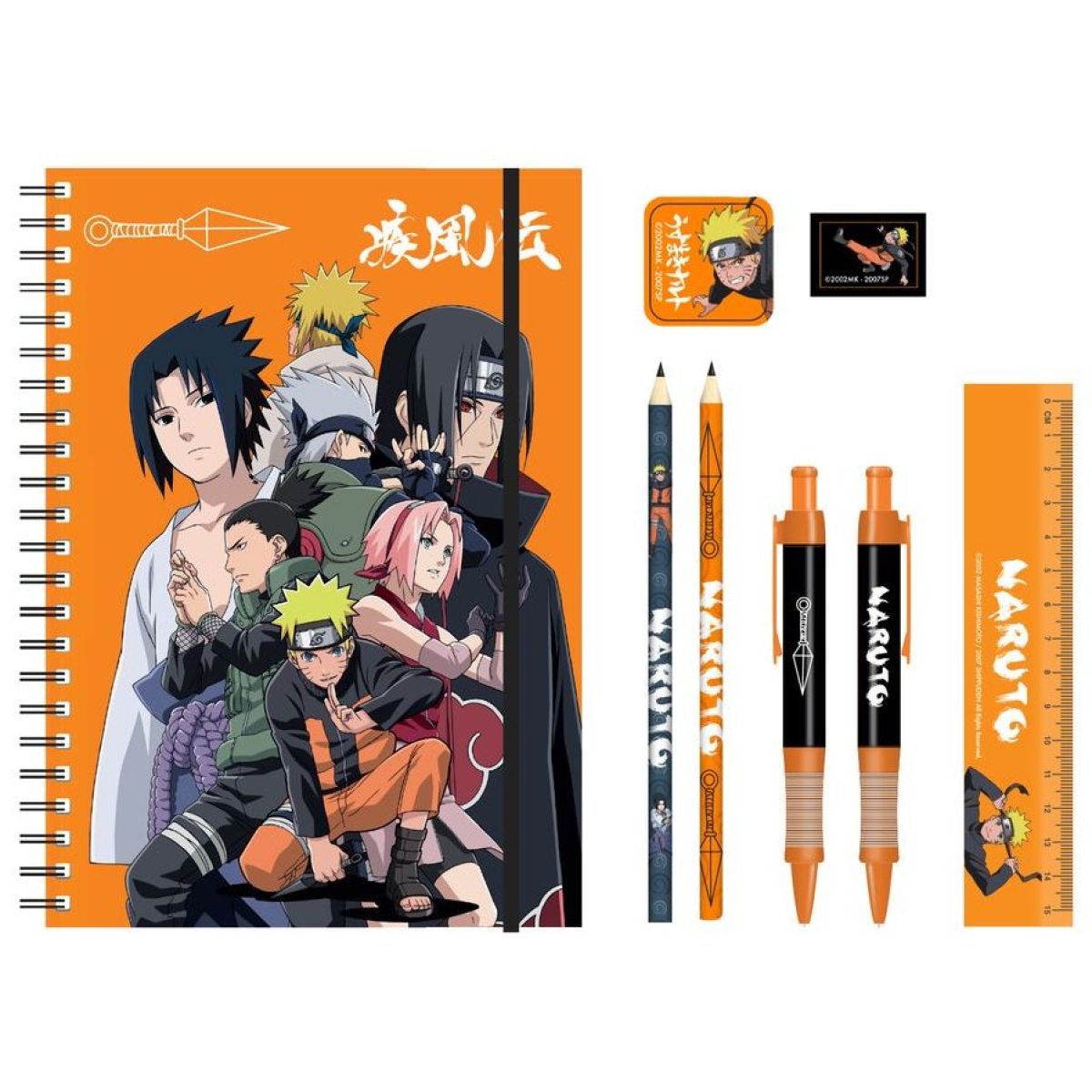 Naruto školní set A4 DPL8 | Maxíkovy hračky
