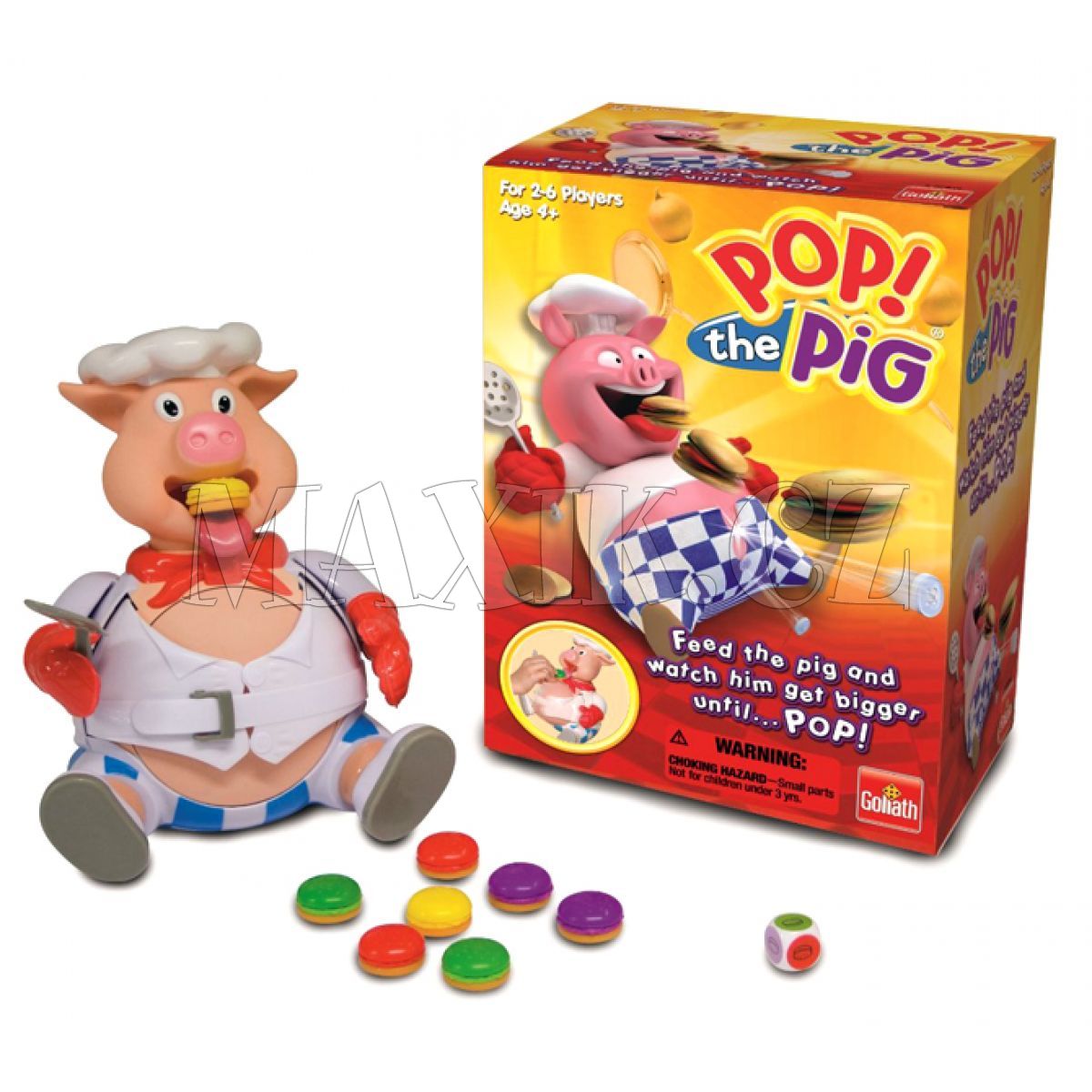 Piggy Pop společenská hra pro děti Hasbro | Maxíkovy hračky