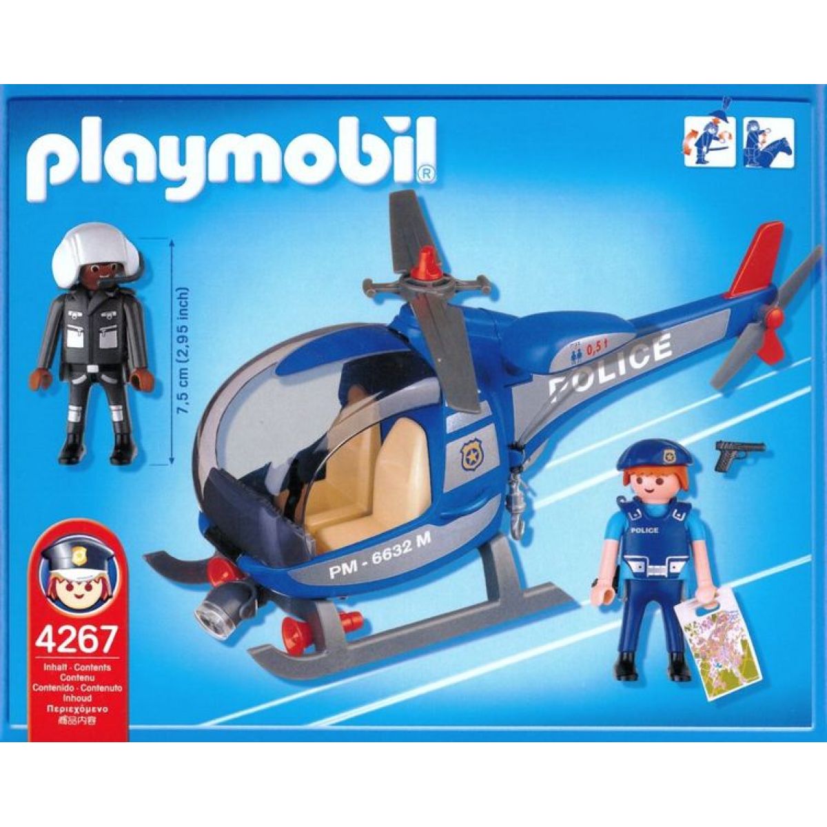 Playmobil 4267 Policejní helikoptéra | Maxíkovy hračky