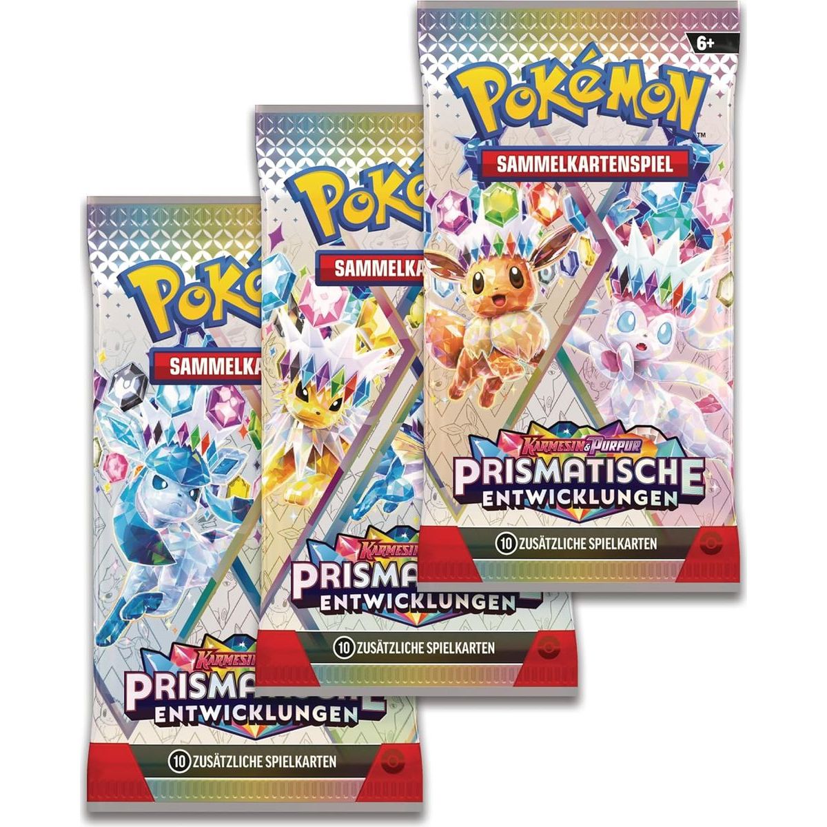 Pokémon TCG: SV8.5 Prismatic Evolutions - Tech Sticker Collection ...