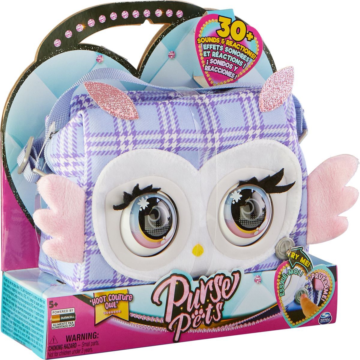 Purse Pets interaktivní kabelka sova | Maxíkovy hračky