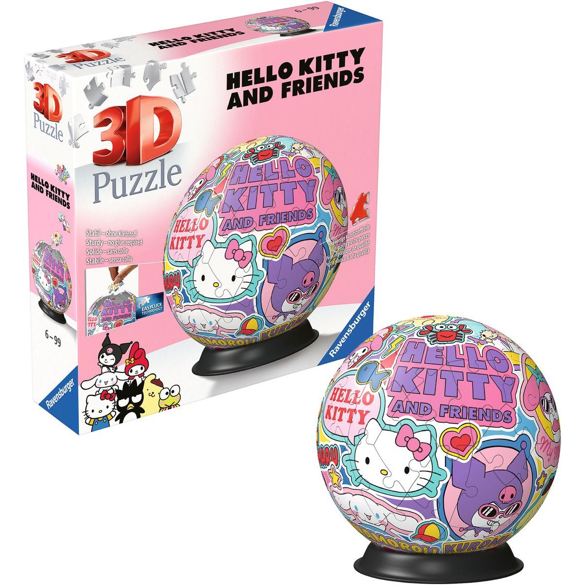 Ravensburger Puzzle-Ball Hello Kitty | Maxíkovy hračky