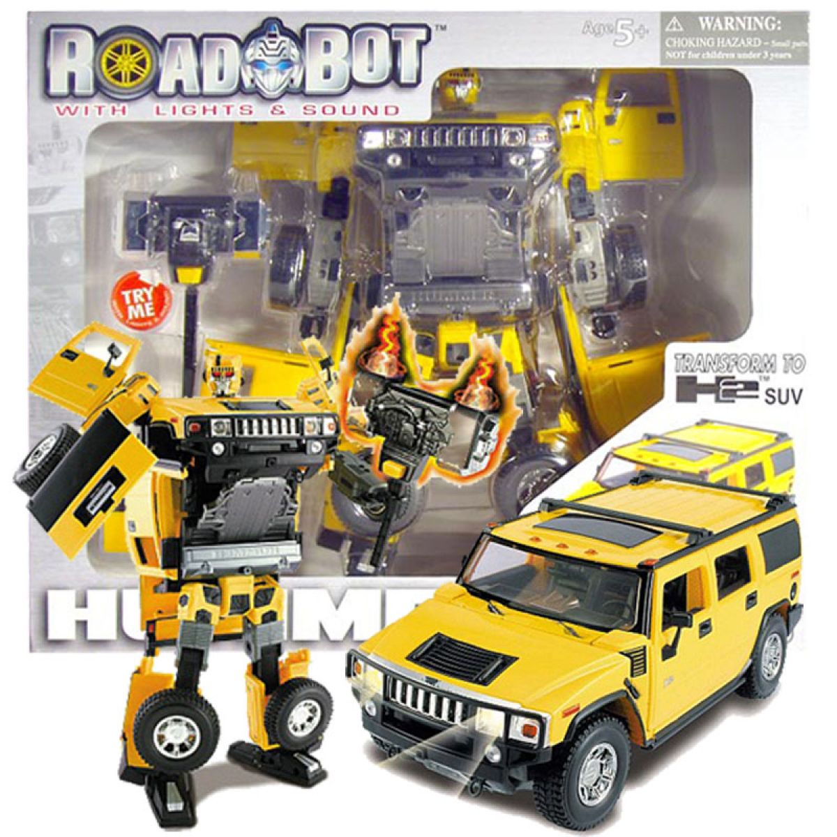 RoadBot Hummer H2 se zvukem a světlem 1:18 | Maxíkovy hračky