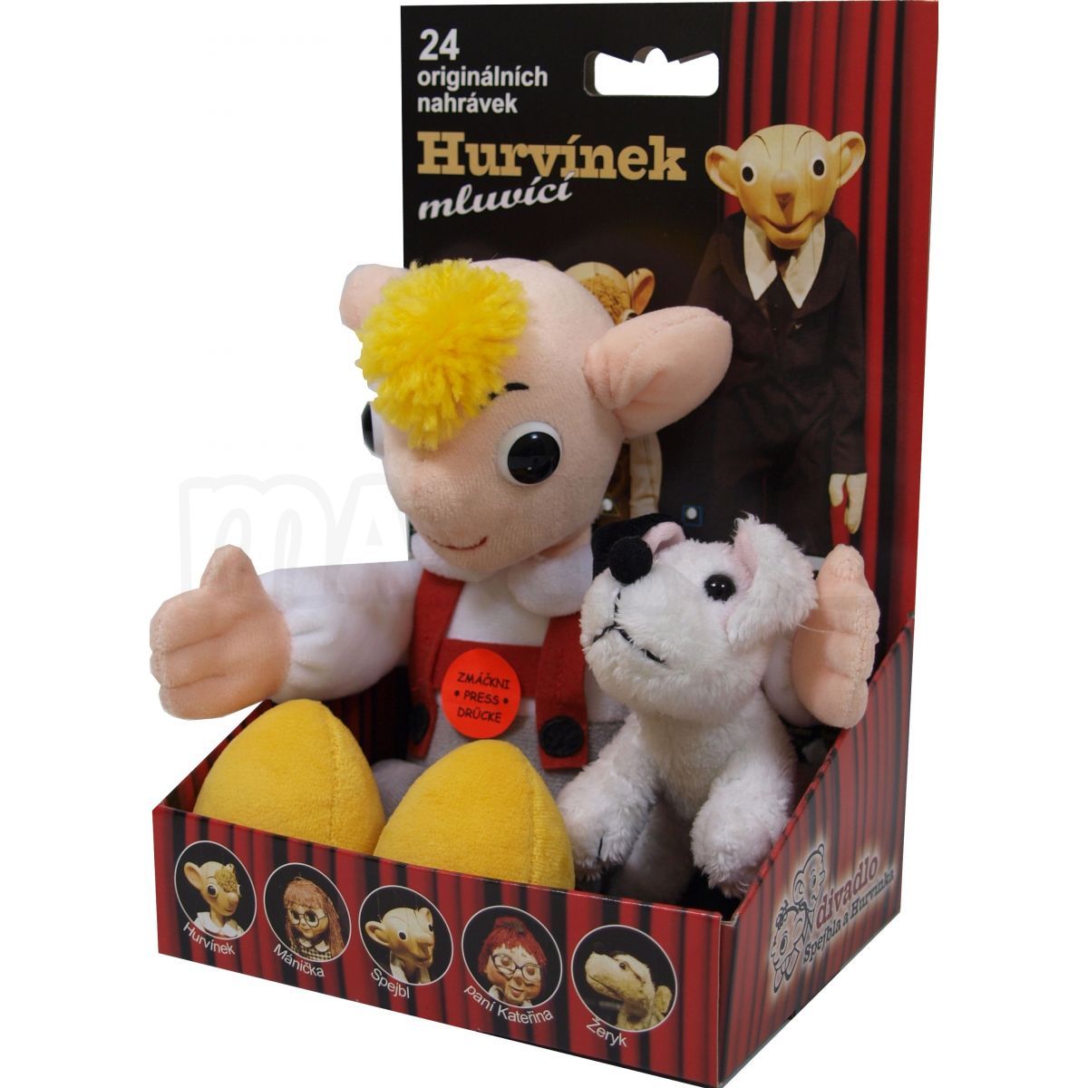 Sada mluvící Hurvínek a klíčenka Žeryk | Maxíkovy hračky