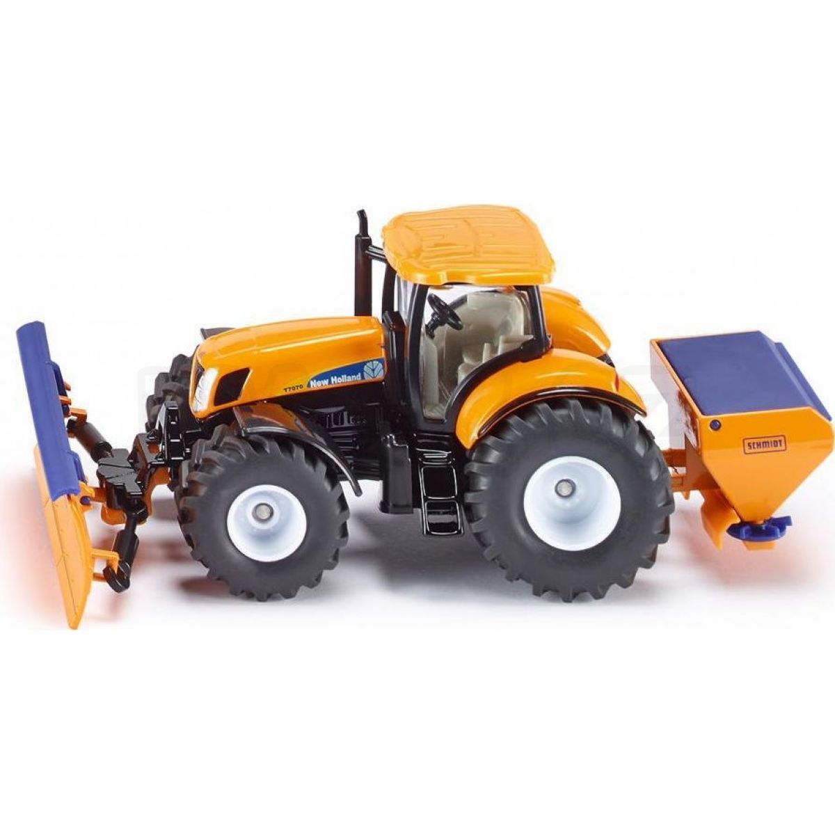 Siku Super Traktor s přední radlicí a sypačem soli 1:50 | Maxíkovy hračky