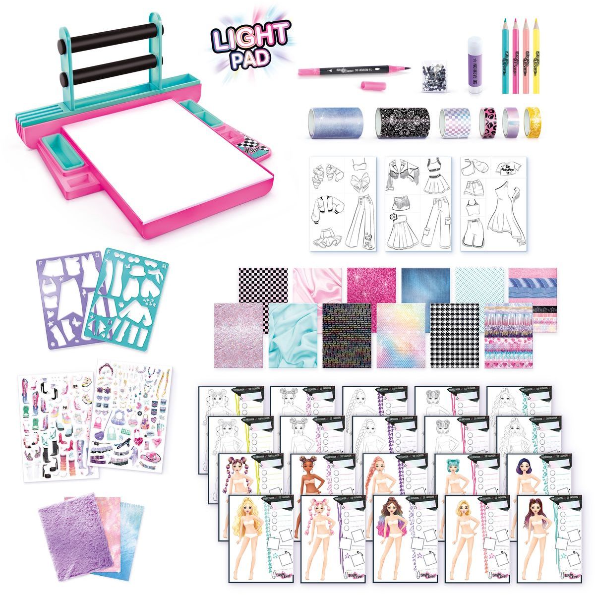 Style4Ever Návrhářské módní studio Light-up | Maxíkovy hračky