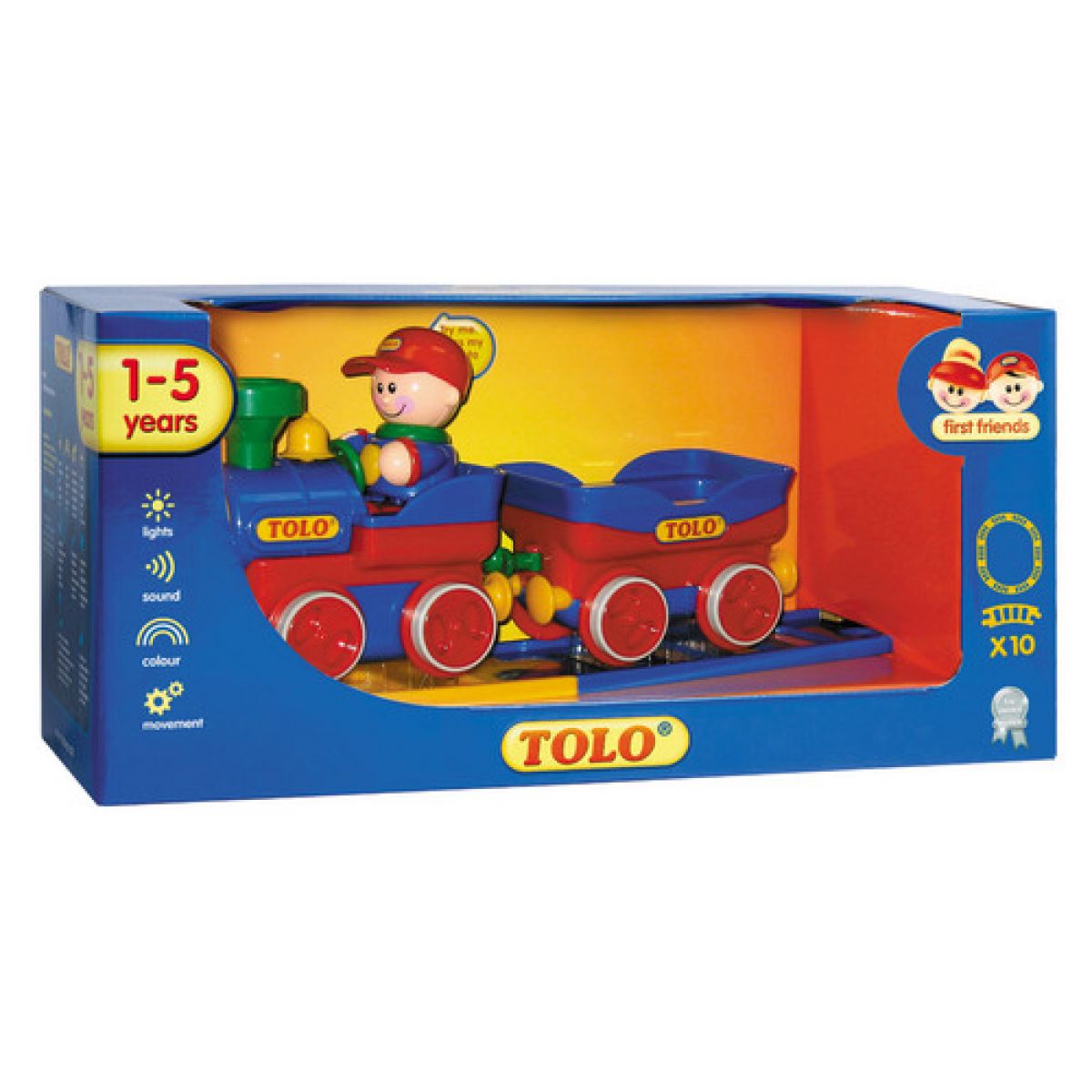 Tolo Toys Luxusní vláčkový set pro první přátelé | Maxíkovy hračky
