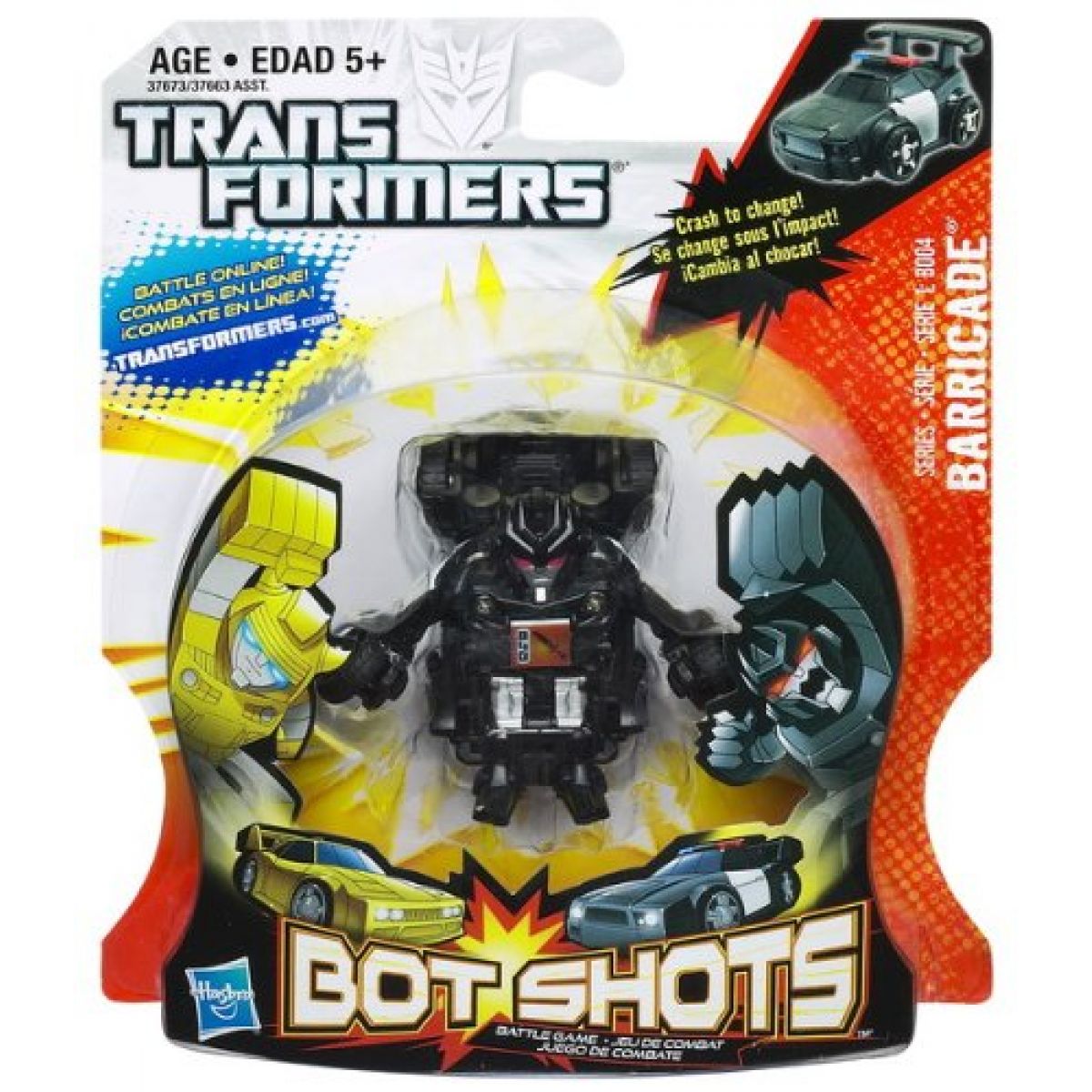 Transformers BOT SHOTS Hasbro - Barricade | Maxíkovy hračky