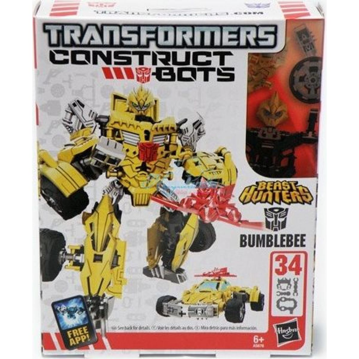 Transformers Construct bots základní - Bumblebee | Maxíkovy hračky