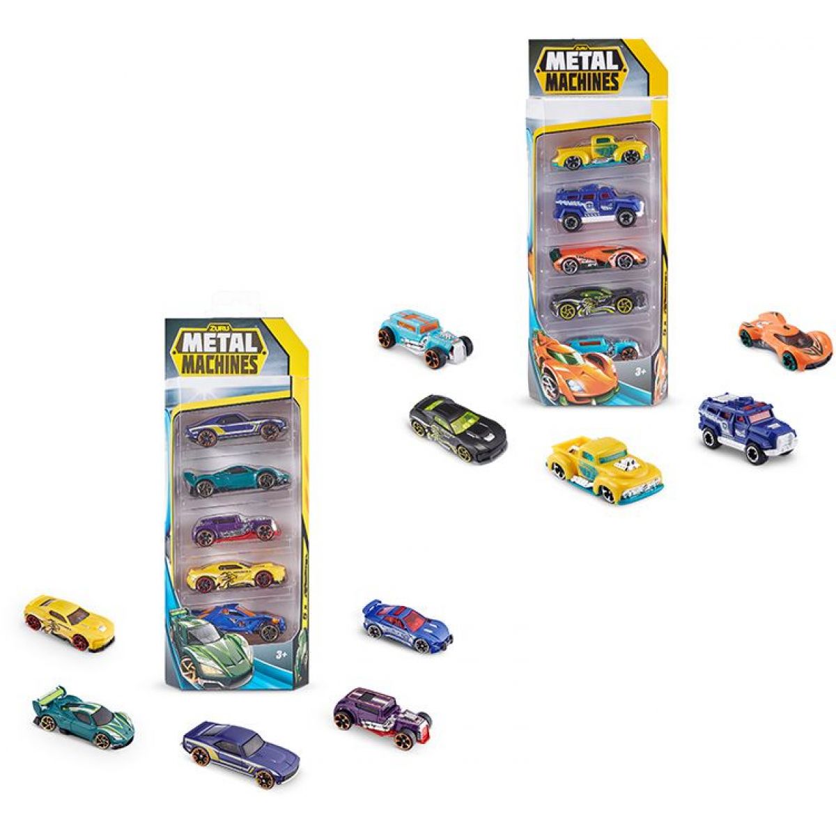 Zuru Metal Machines Sada aut 5 ks | Maxíkovy hračky